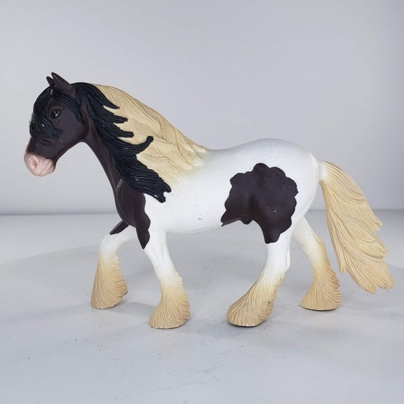 schleich | Toys | Schleich Tinker Stallion Gypsy Vanner Pinto Horse ...